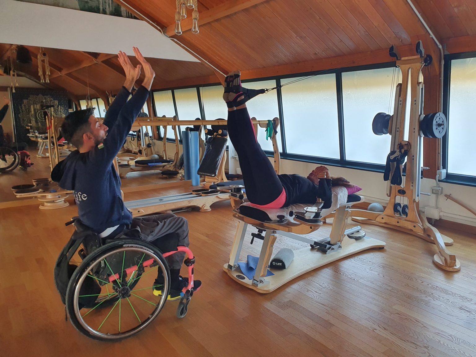 Teaching the GYROTONIC® Method From a Wheelchair - GYROTONIC®