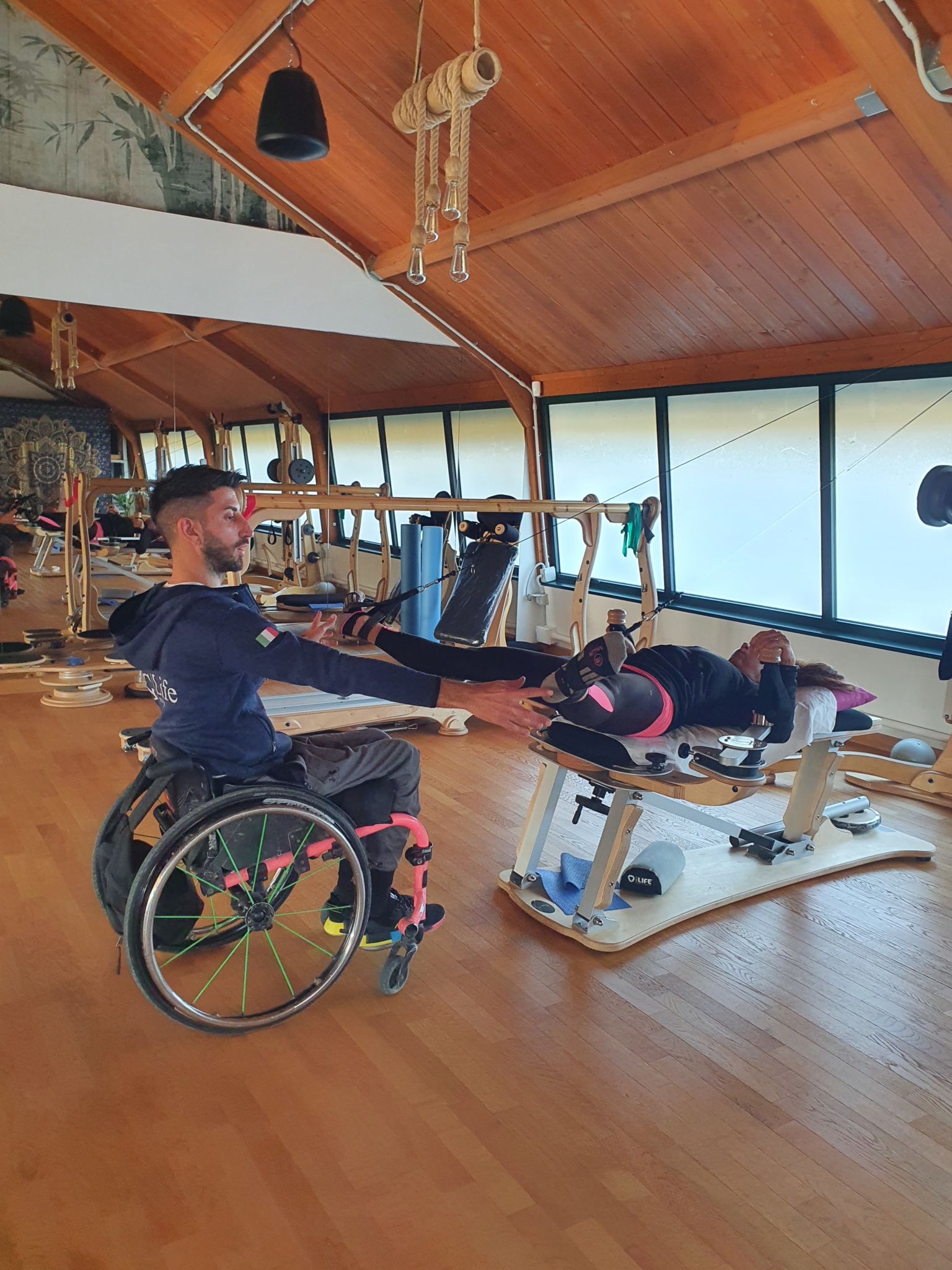 Teaching the GYROTONIC® Method From a Wheelchair - GYROTONIC®